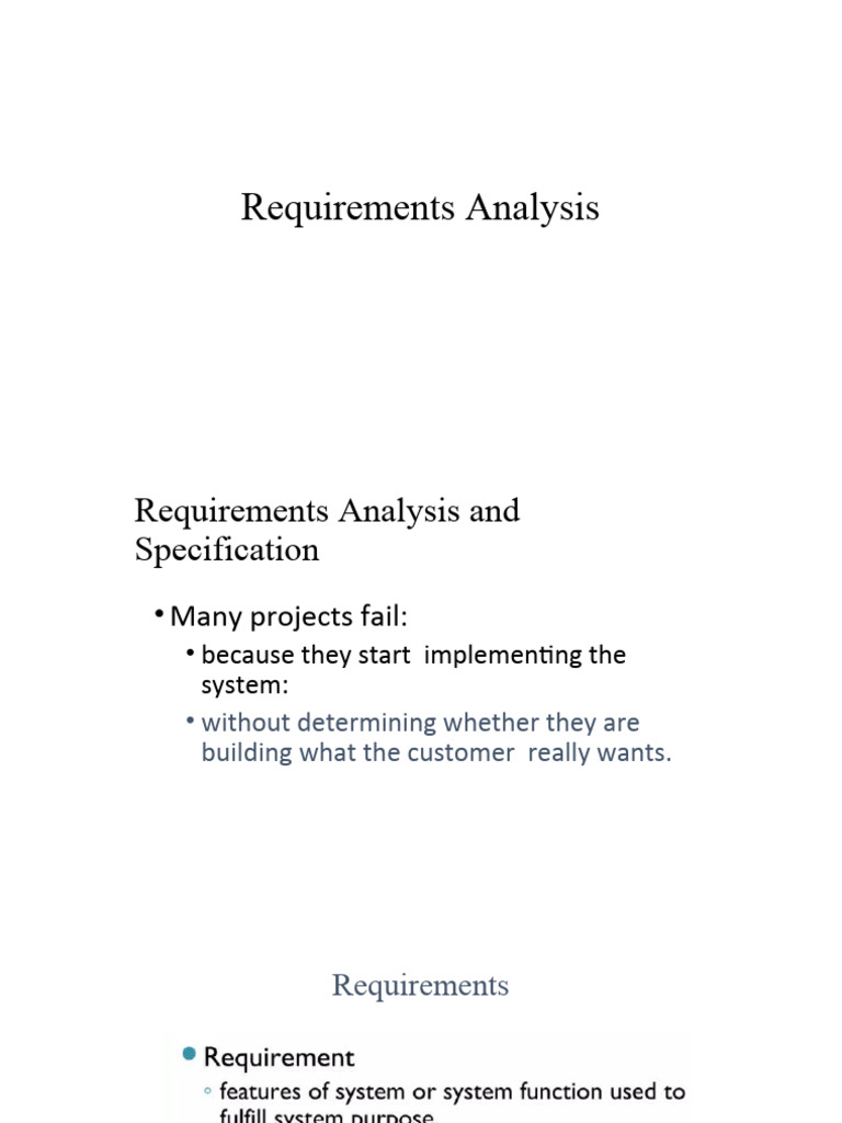 3.requirement Analysis - II | PDF | Use Case | Specification (Technical Standard)