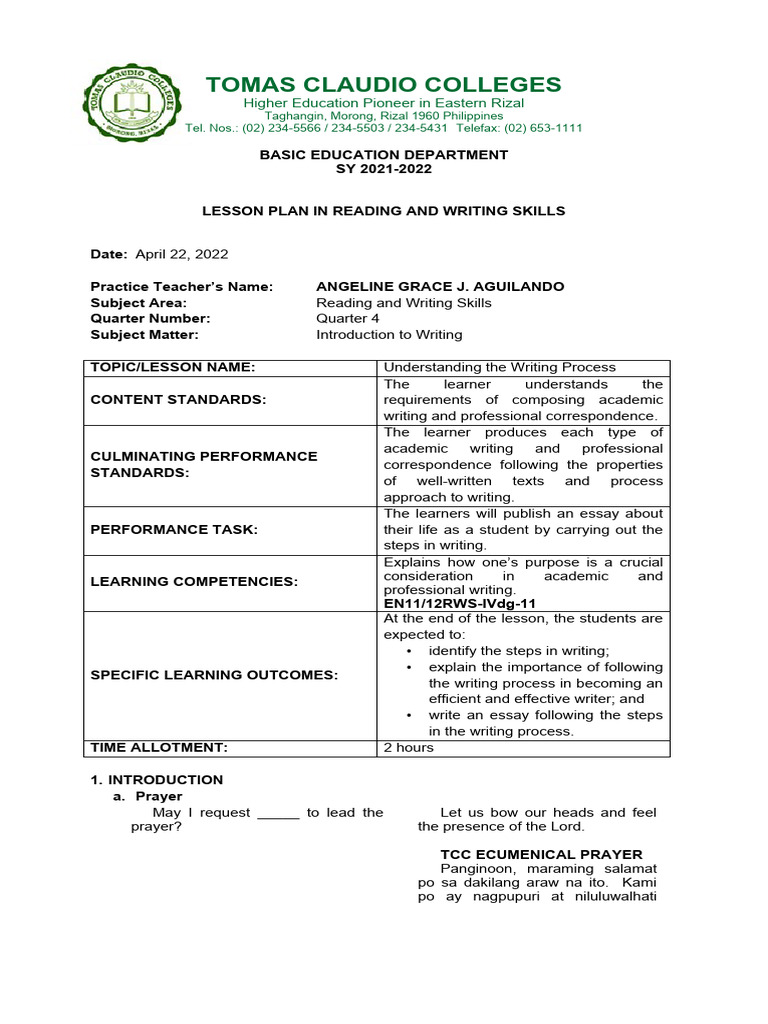 Writing Skills for Students | PDF | Proofreading | Editing