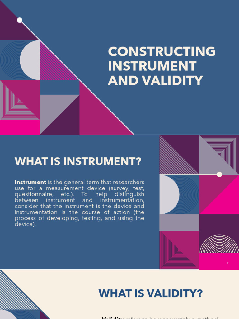 Constructing-instrument-and-validity | PDF