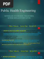 Inverted Siphon Design for Sewers | PDF | Fluid Mechanics | Hydrology