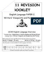 AQA GCSE English Language Paper 1 Guide | PDF