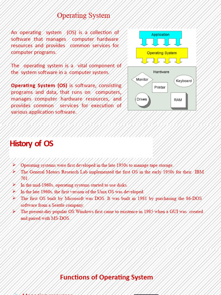 unit 1 - Introduction | PDF | Operating System | Kernel (Operating System)