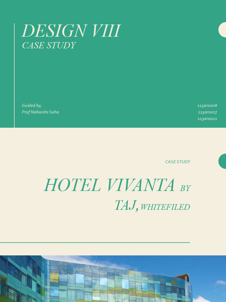 Vdocuments.mx 5 Star Hotel Case Study | PDF