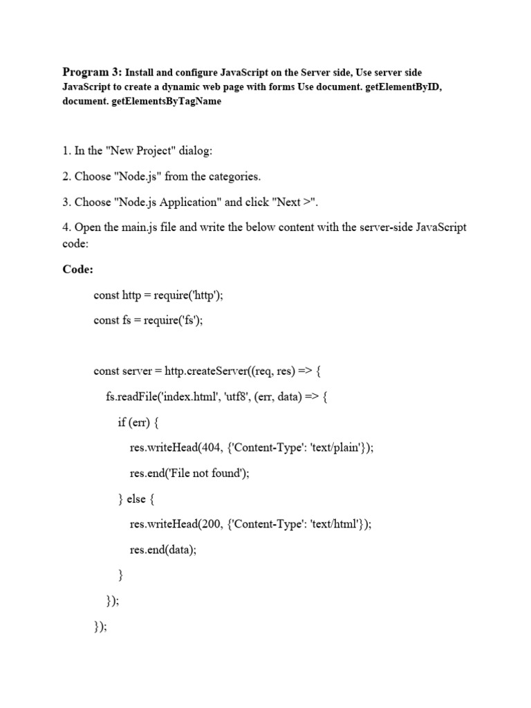 Programs 3&4 | PDF