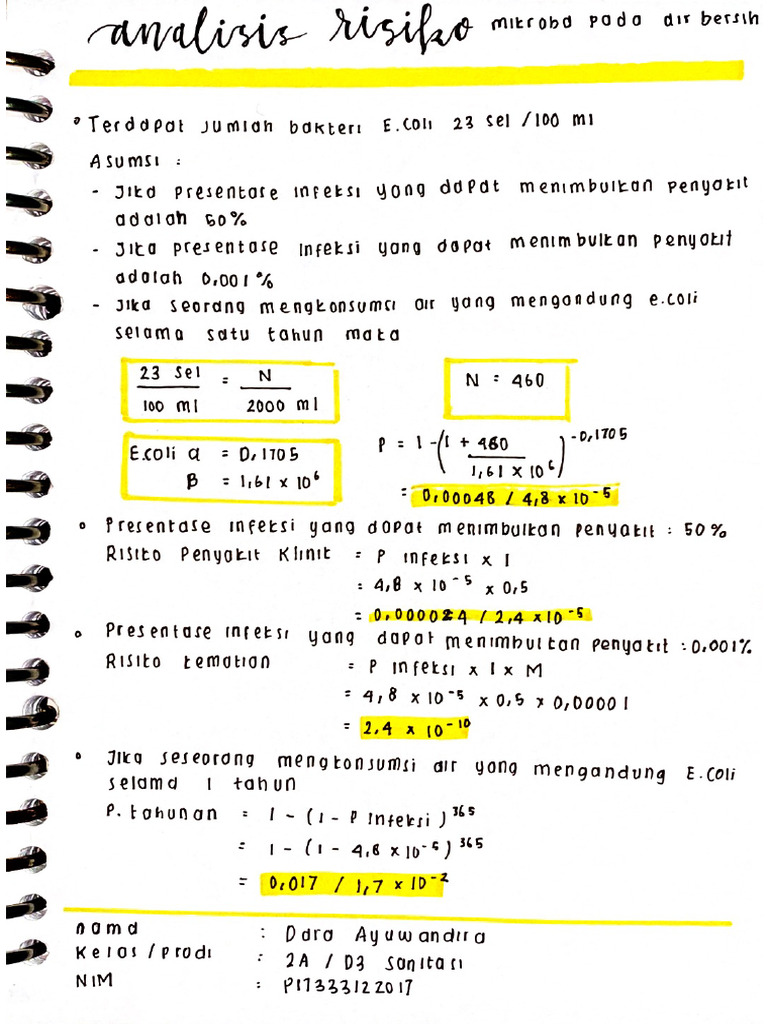 TUGAS ANRIS (Mikroba Pada Air Sumber Jurnal) | PDF