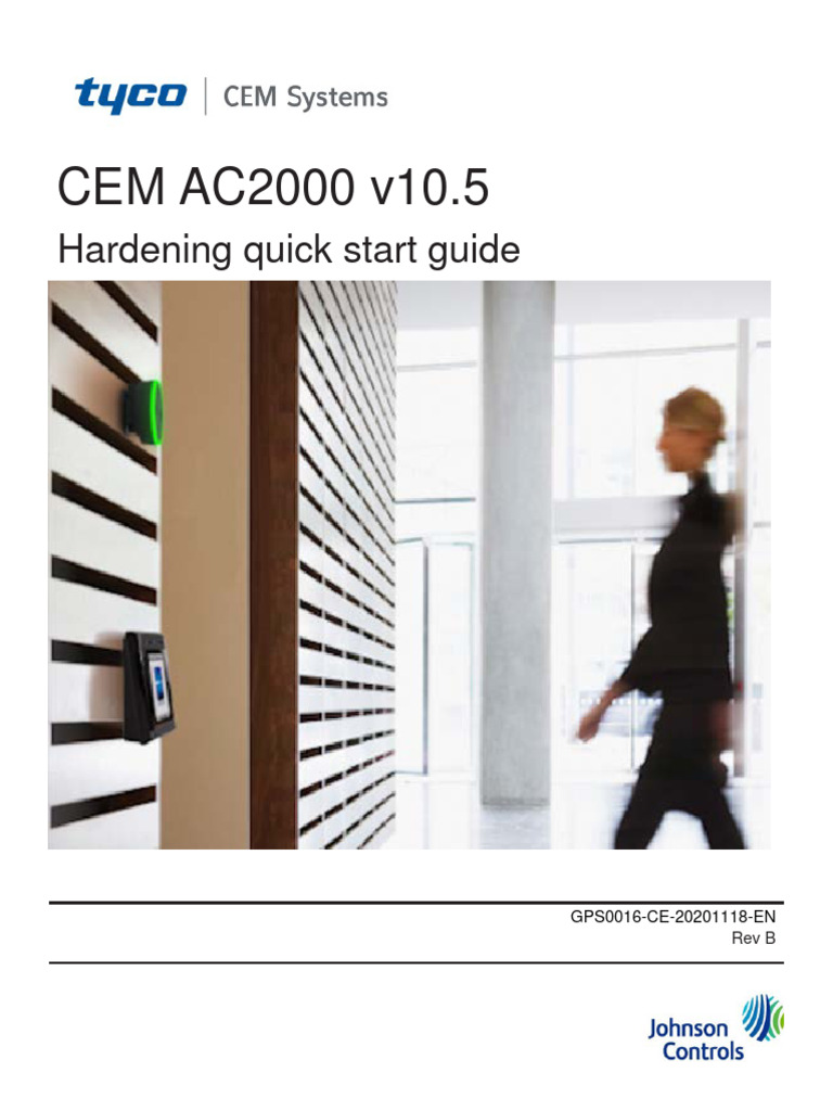 CEM AC2000 v105 Hardening Quick Start Guide Rev B | PDF | Computers