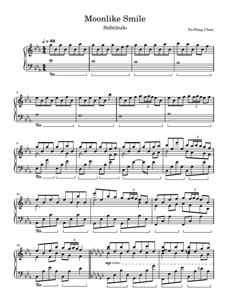 Moonlike Smile | PDF