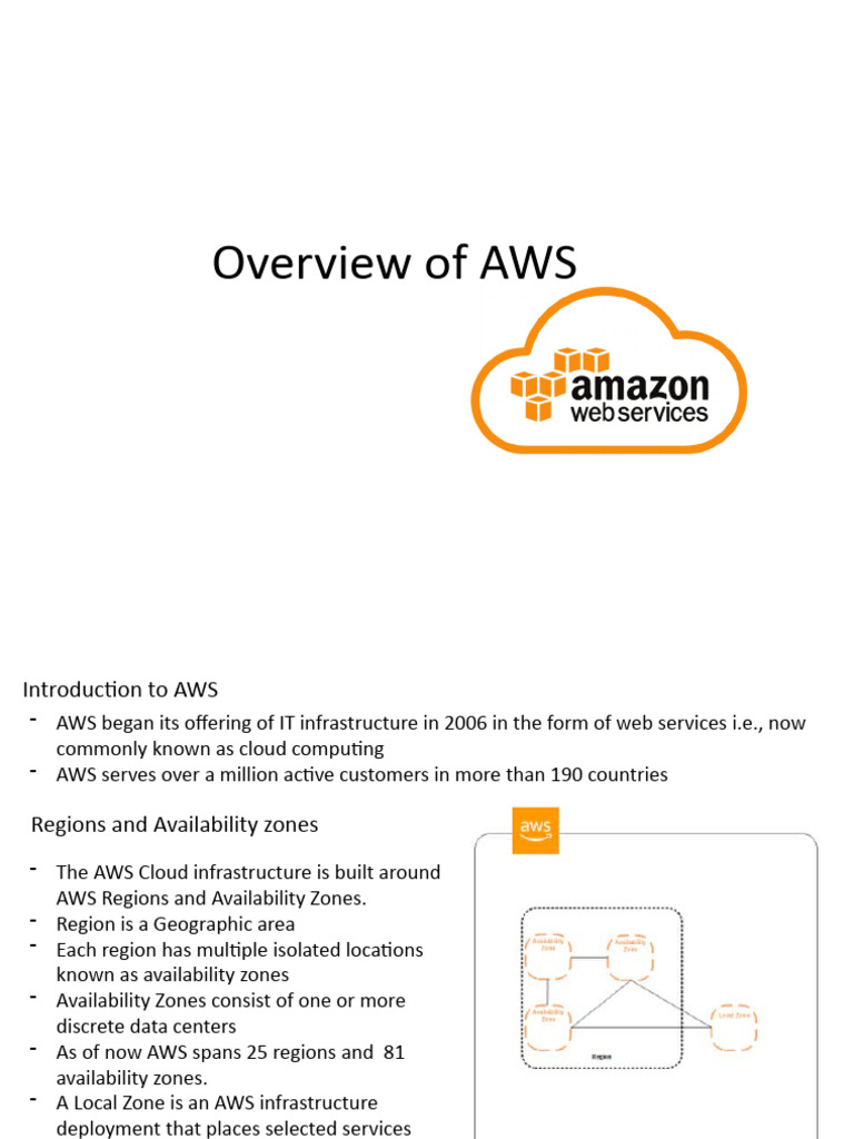 Module 2 - Overview of AWS | PDF