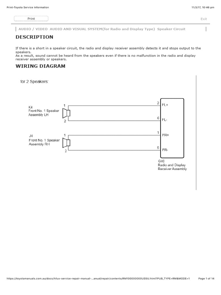 Speaker Circuit Pdf Electrical Connector Electrical Engineering