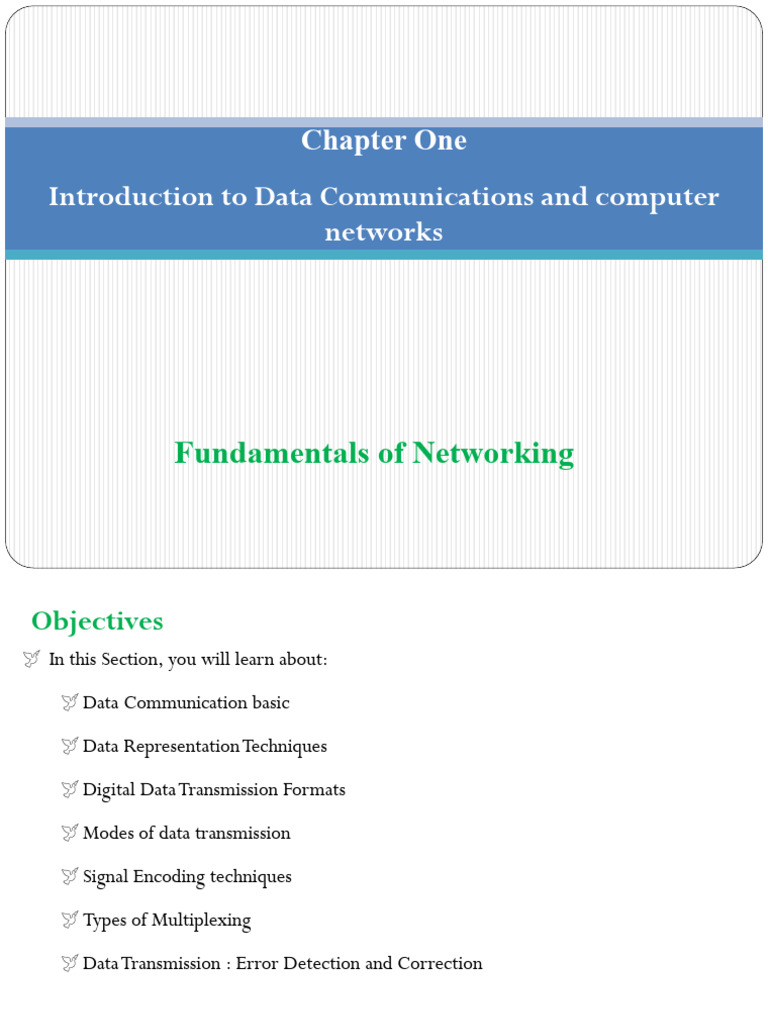 Fon Chapter One Pdf Multiplexing Duplex Telecommunications