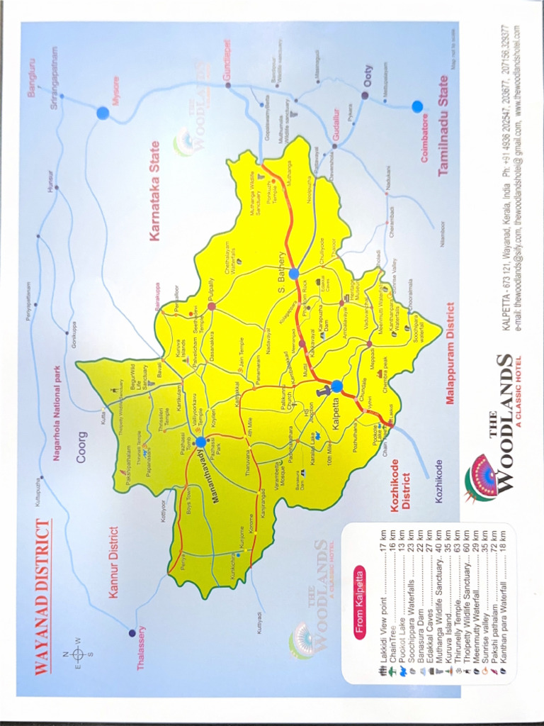 Wayanad Map | PDF