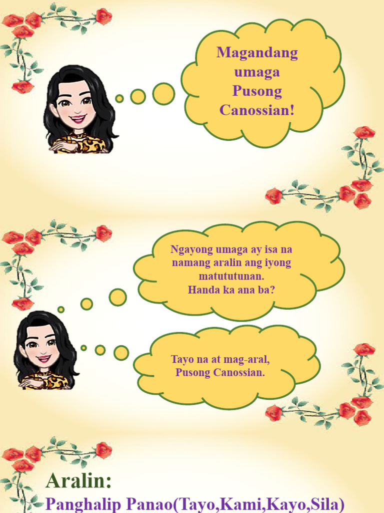 Panghalip Panao-tayo Kami Sila | PDF Panghalip Panao-tayo Kami Sila | PDF