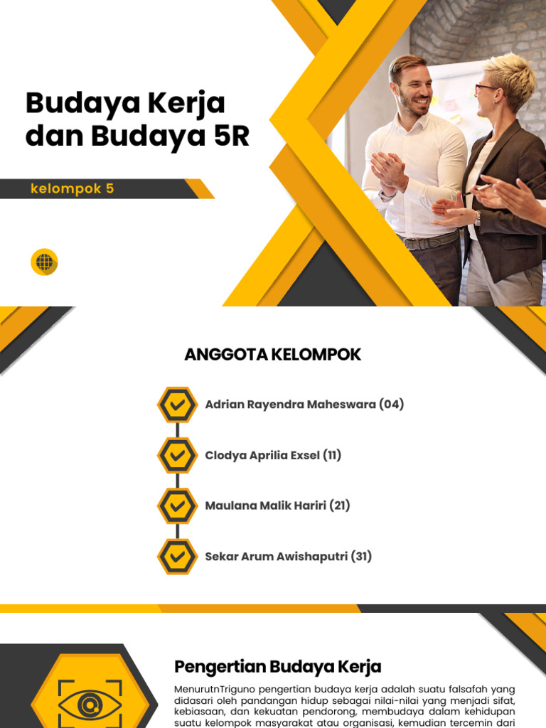 Budaya Kerja Dan Budaya 5R | PDF