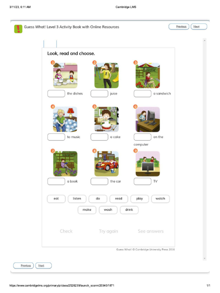 Guess What 3 Review unit 5 | PDF