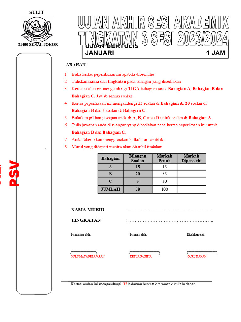 Cover Uasa 20232024 | PDF