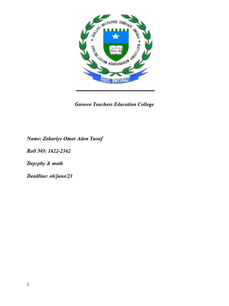 Somaali Exam | PDF