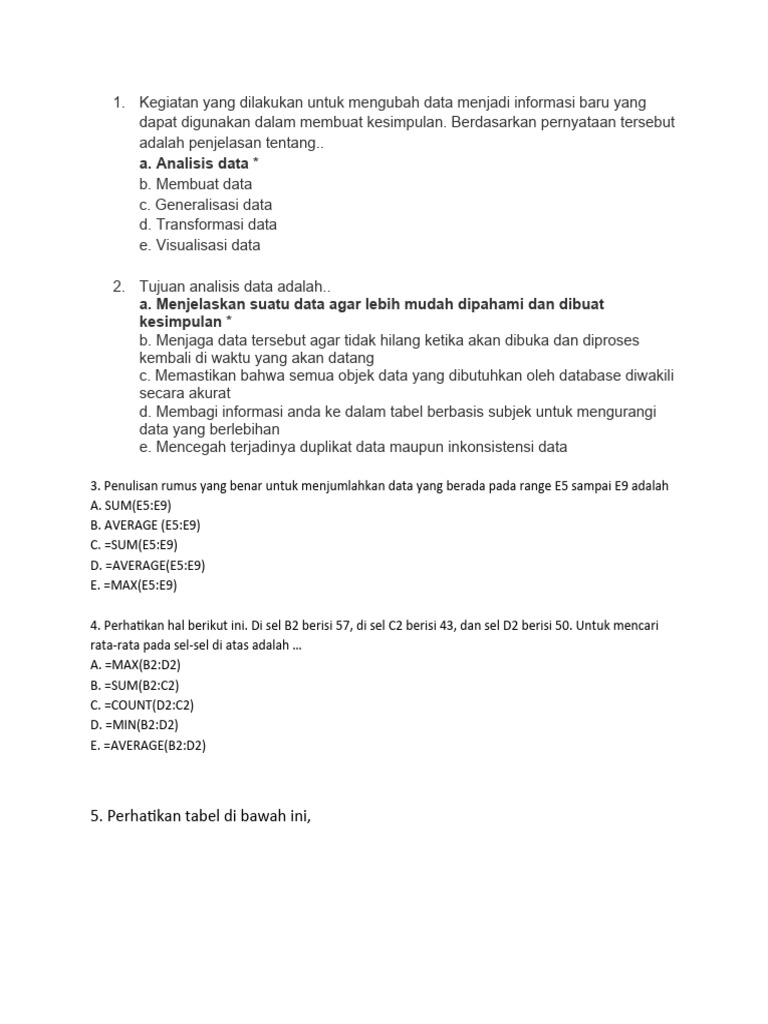 Analisis dan Visualisasi Data Efektif | PDF