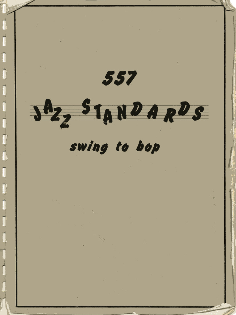 Jazz Standards Fake Book Index | PDF | Art | Young Adult