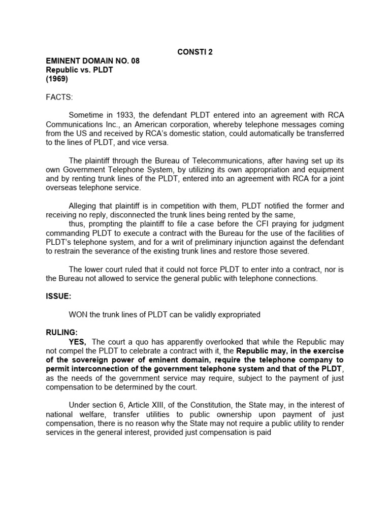 Consti 2 Case 1-14 | PDF | Law