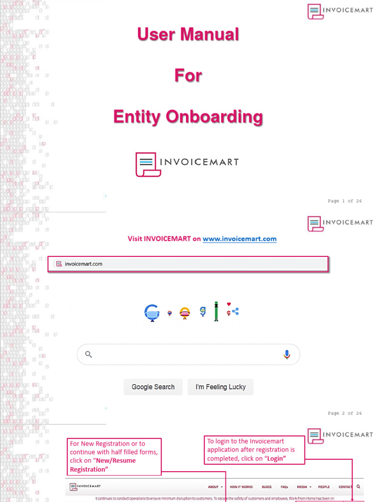 Onboarding User Manual | PDF