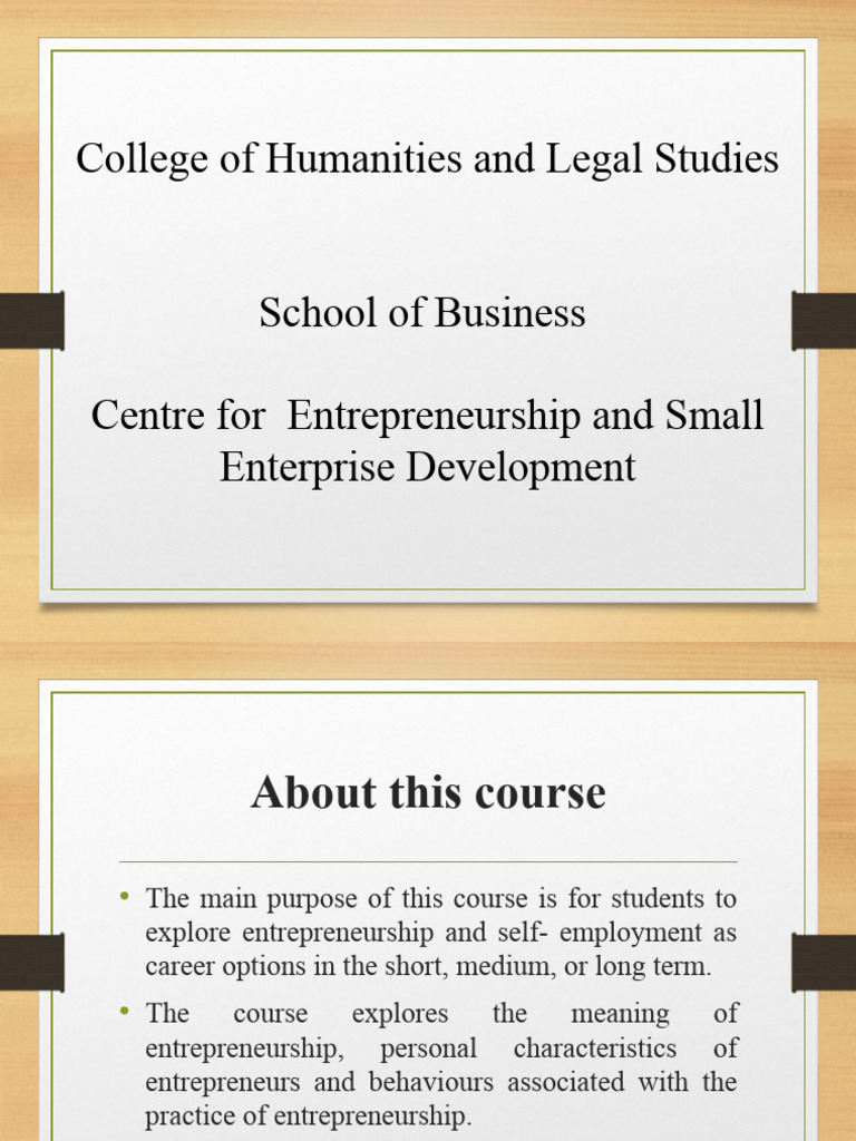 Lecture 1 - Overview of Entrepreneurship | PDF