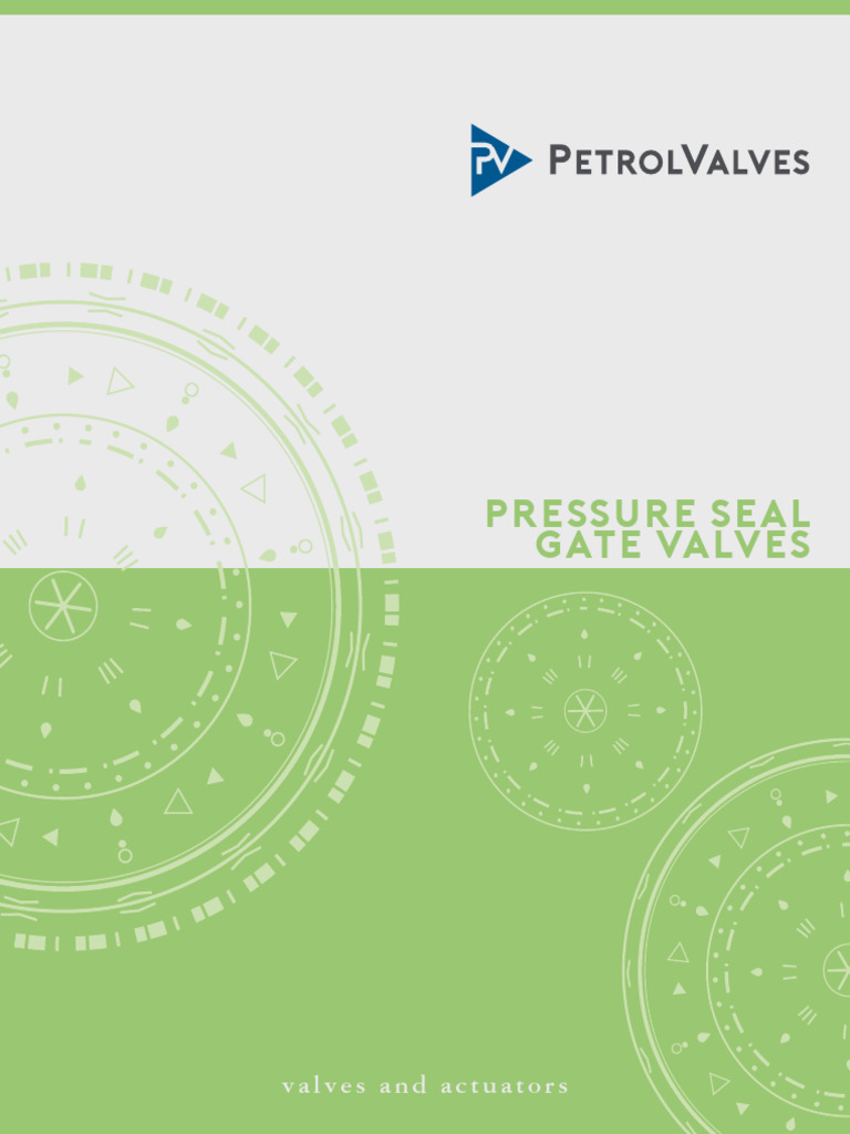 Pressure Seal Gate Valves | PDF