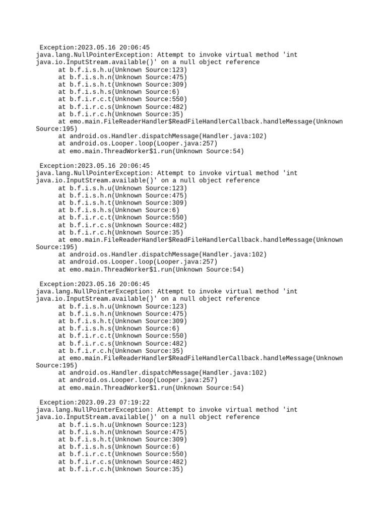 Yozo Log | PDF | Java (Programming Language) | Object Oriented Programming