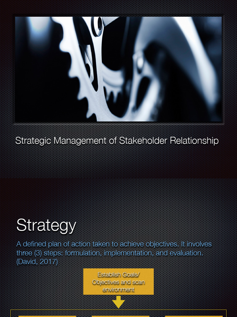 Strategic Management of Stakeholder Relationship | PDF | Stakeholder ...