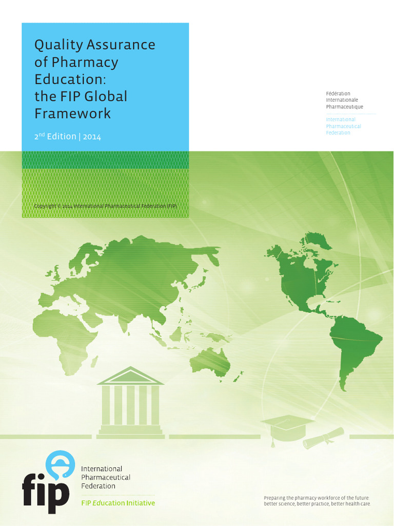 Quality Assurance of Pharmacy Education: The FIP Global Framework | PDF ...