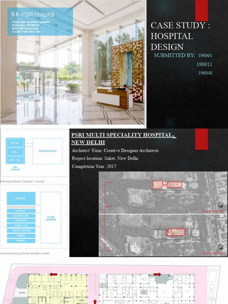 PSRI Multispeciality Hospital Design Case Study | PDF | Art ...