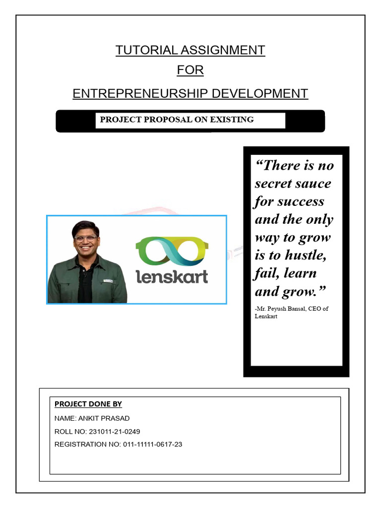 Ankit Project | PDF | Glasses | Visual Impairment