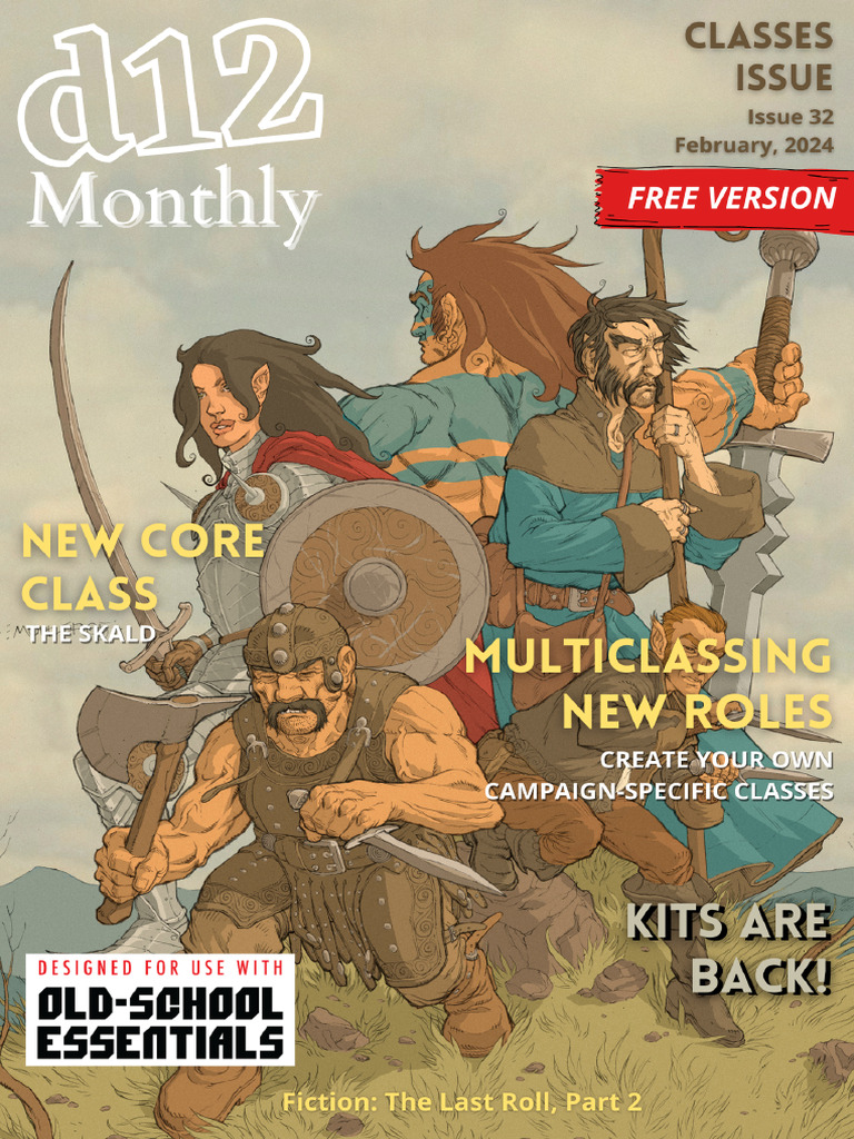 d12 Monthly by YUMDM Issue 32 FREE Version Classes | PDF | Elf ...