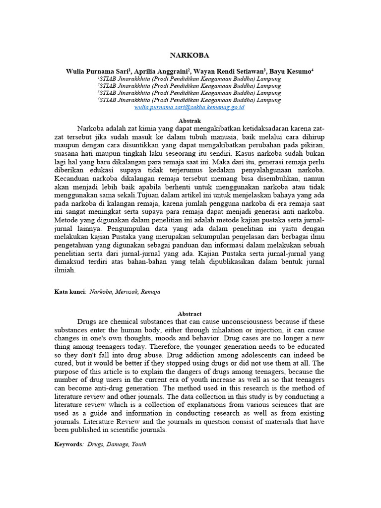 Artikel Kti Revisi Terbaruuuuuu | PDF | Pengembangan Diri