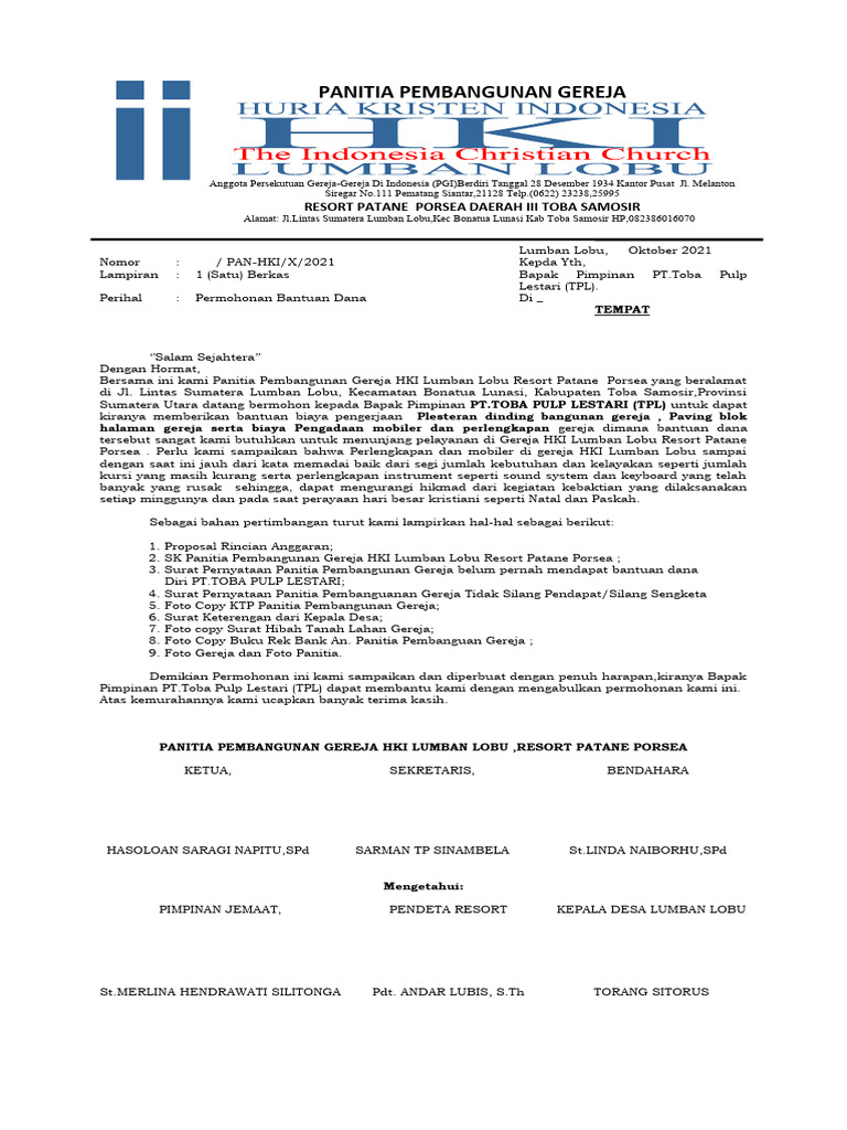Proposal Hki Ke TPL | PDF