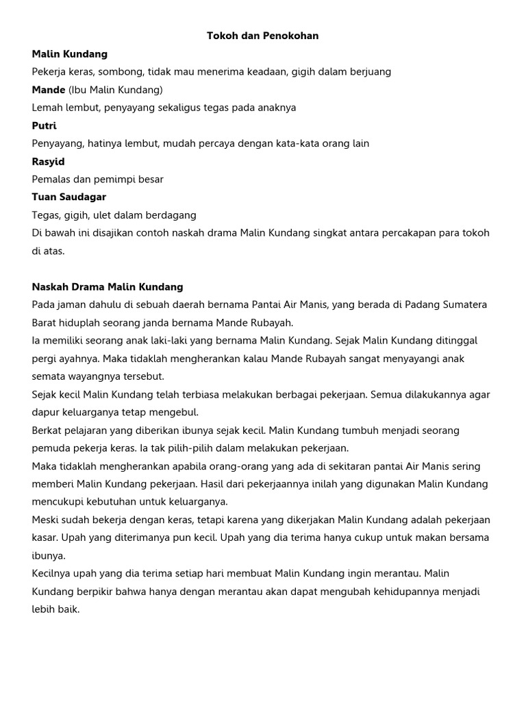 SBDP Seni Teater | PDF