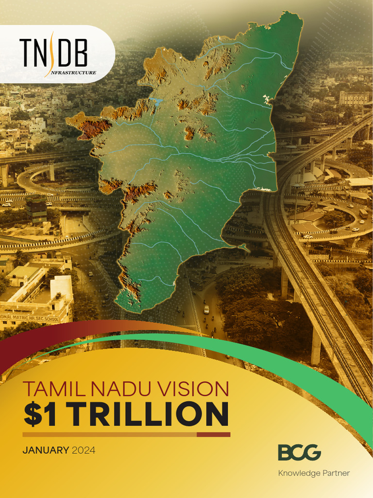 Tamil Nadu Vision 1 Trillion 1704717937 | PDF | Economic Growth ...