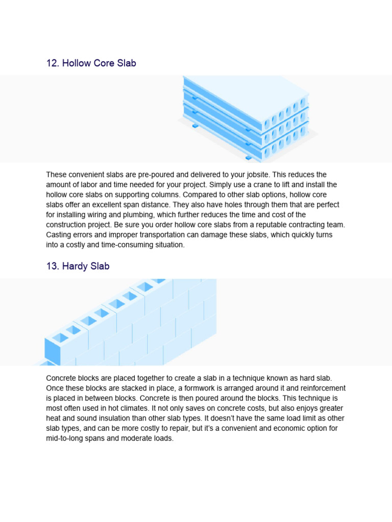 Hollow Core Slab | PDF