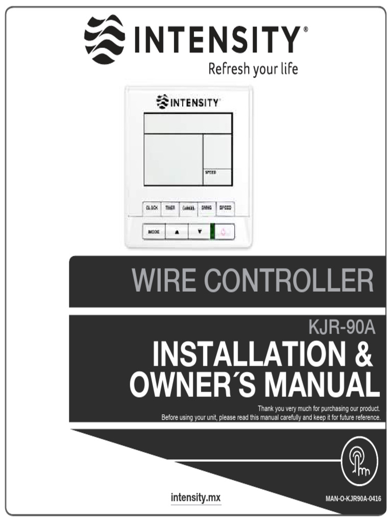 kjr-90 Installation User Manual Mdv09iu-034dw - Editado New Comp | PDF