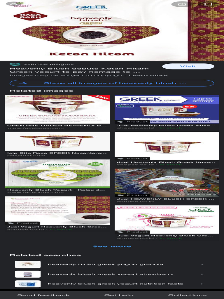 Heavenly Blush Ketan Hitam - Google Search | PDF | Dairy Products | Foods