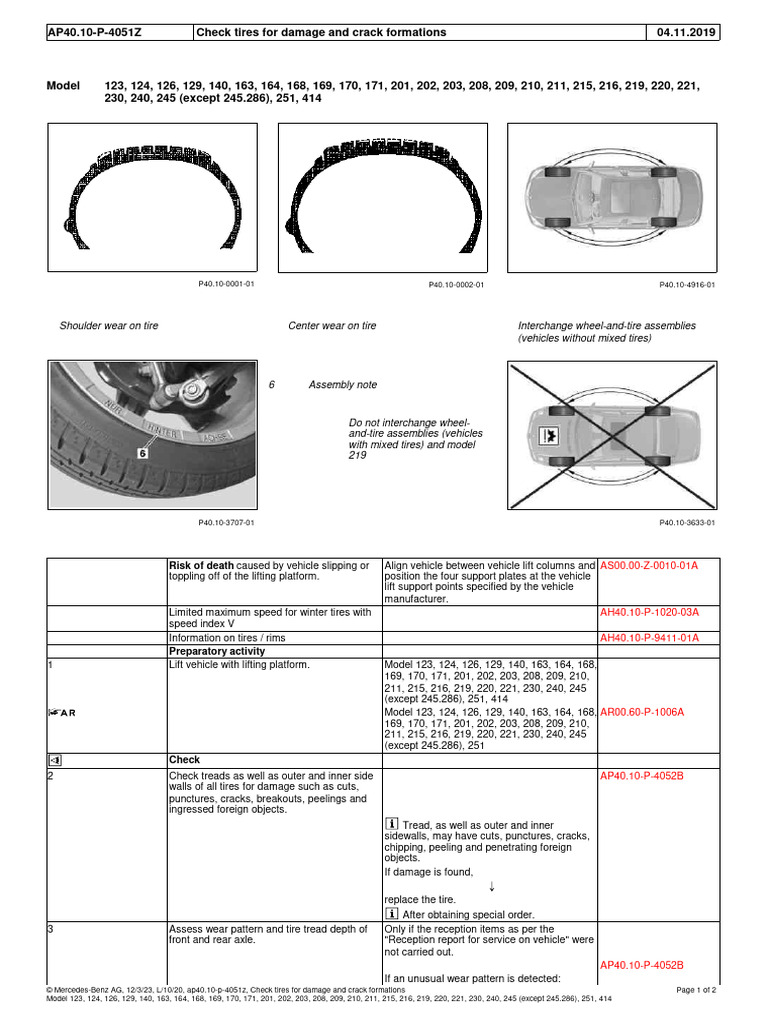 Tire Tread Damage Assessment Guide | PDF | Tire | Transport