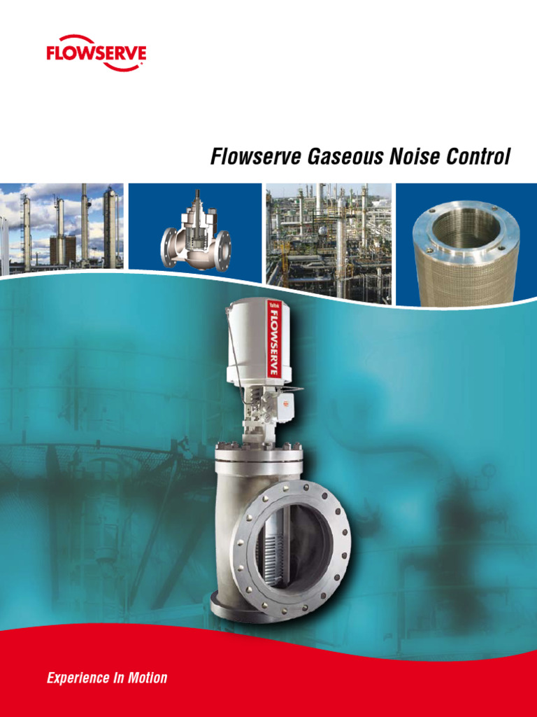 Valtek Gaseous Noise Control | PDF | Valve | Noise