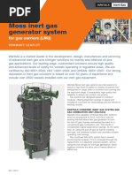 Moss Inert Gas Generator System For Gas Carriers BROCHURE | PDF ...
