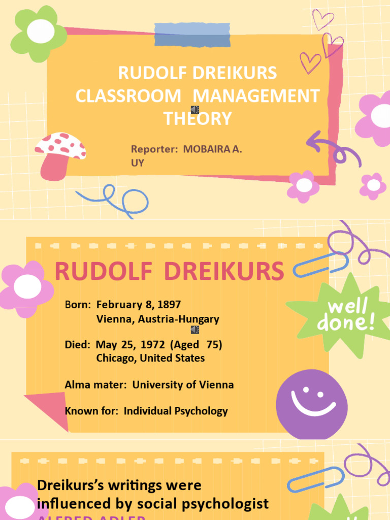 Educ 203 (Rudolf Dreikurs) | PDF