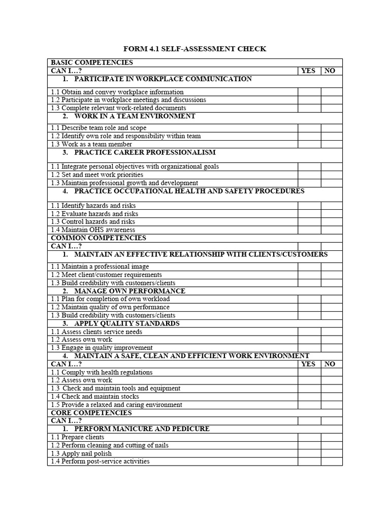 TNA-FORM-4 | PDF | Occupational Safety And Health | Risk