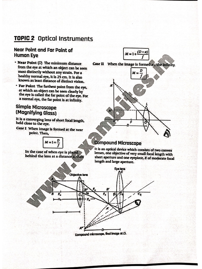 Optical Instrument | PDF
