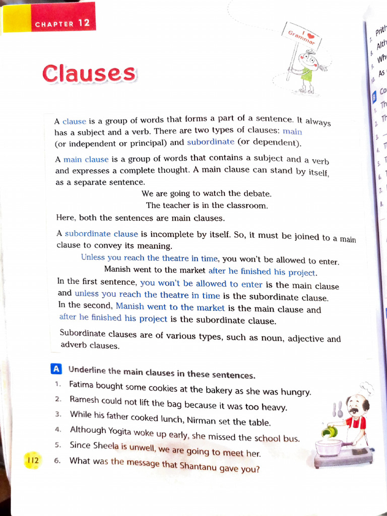 Clauses | PDF