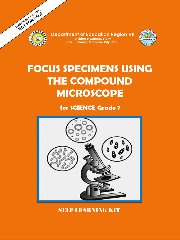 Science7 - q2 - slk2 - Focus Specimens - v1 | PDF | Microscope | Microscopy