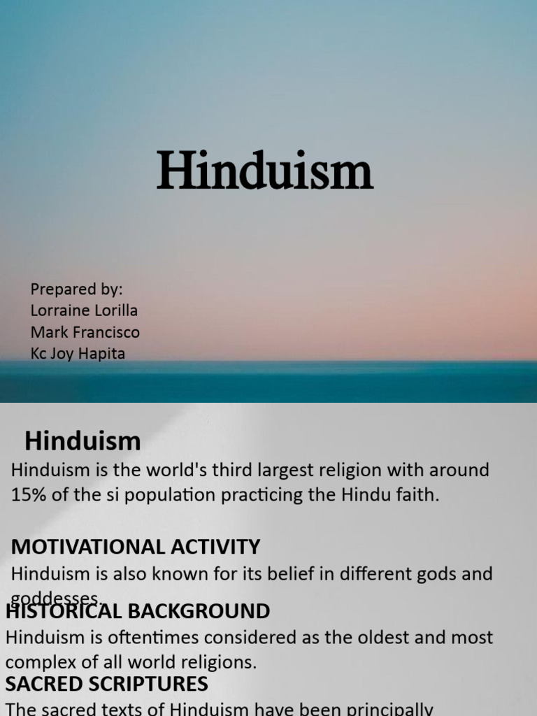 Hinduism | PDF | Vaishnavism | Vedas