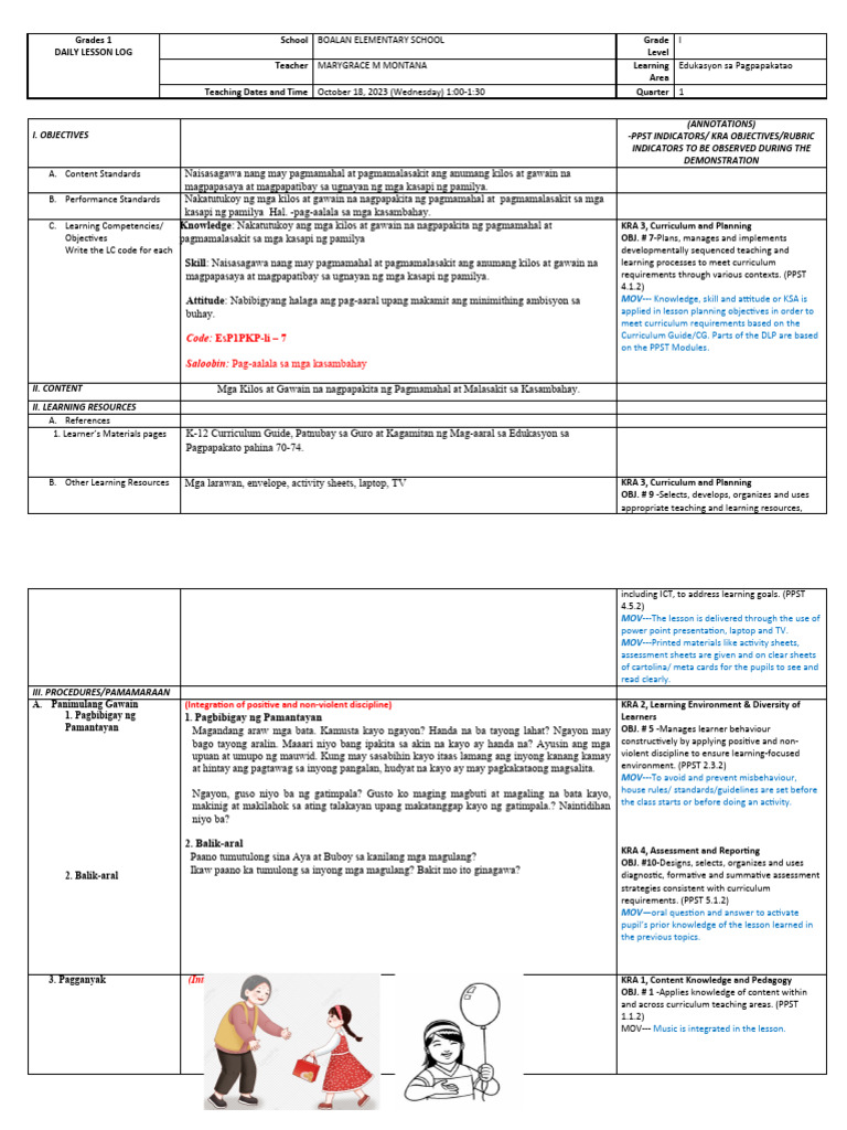 CO1 in ESP1 1st Quarter | PDF | Curriculum | Human Communication