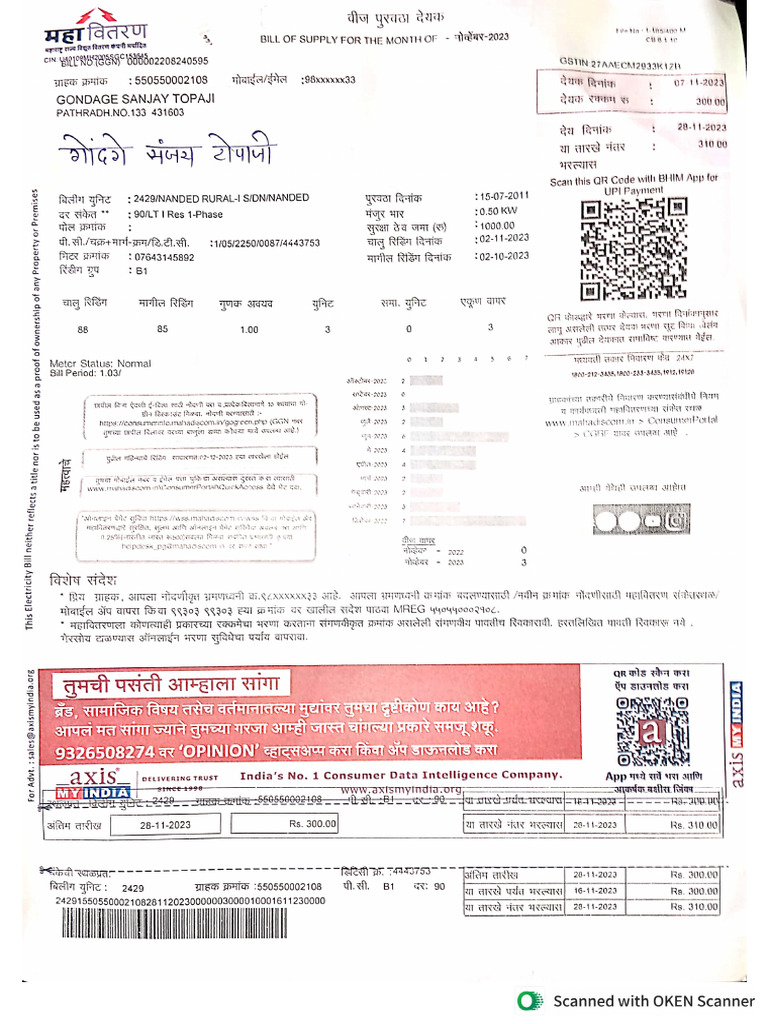 Light Bill | PDF